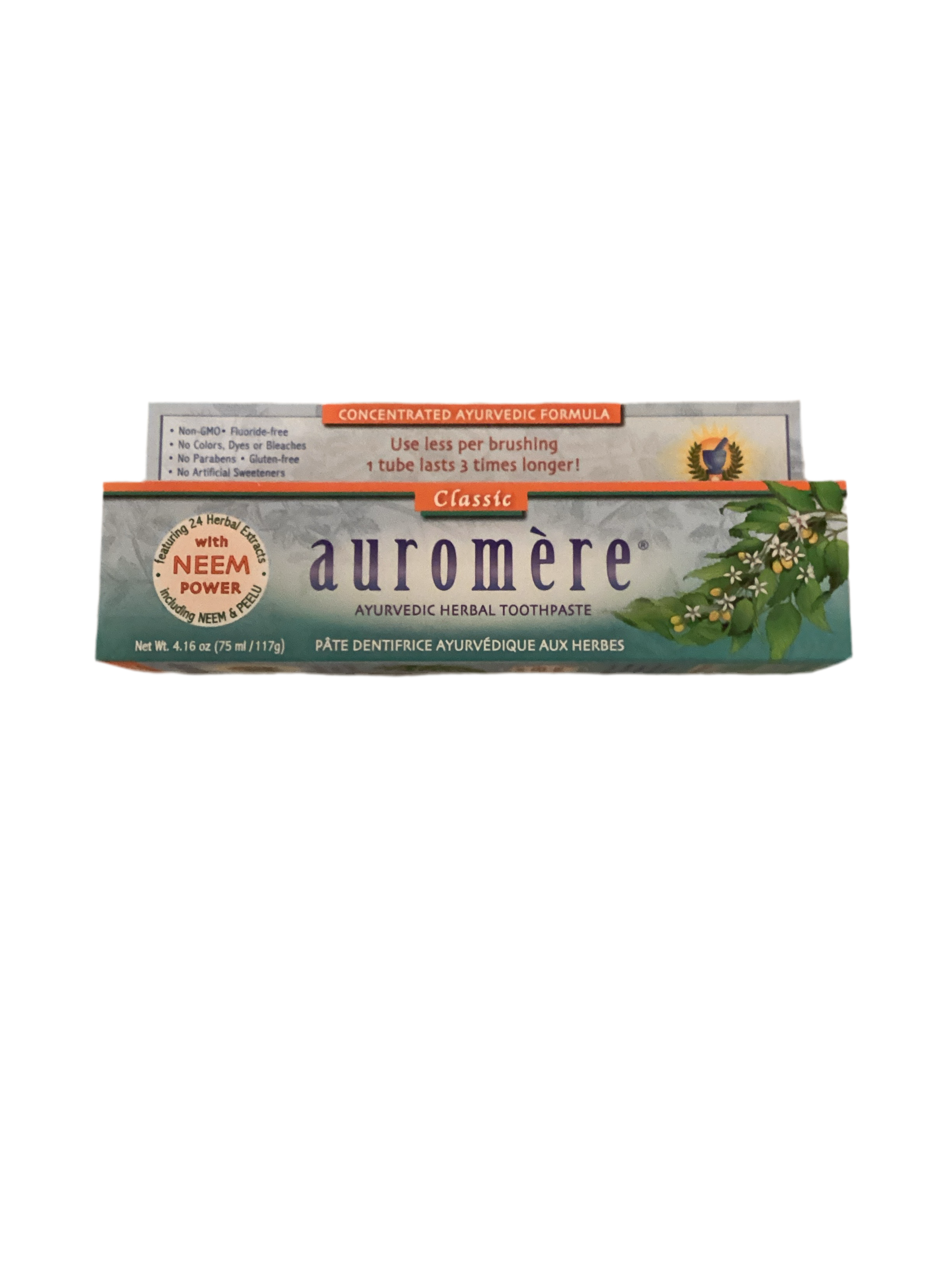 Auromere Ayurvedic Toothpaste Classic 117g – HealthBuzz.ca