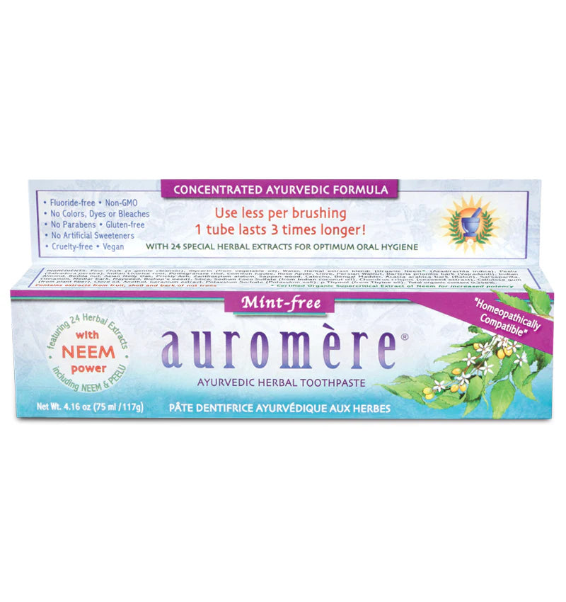 Auromère® Mint Free Toothpaste – HealthBuzz.ca