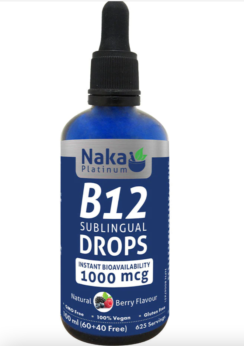 NAKA B12 Sublingual Drops 100ml – HealthBuzz.ca